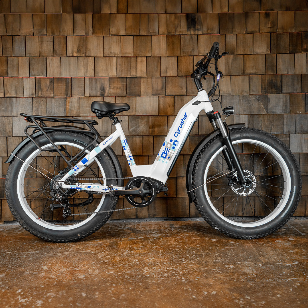 Cyrusher Kuattro Step-Through Electric Bike (Ex-Display) - Collection ...