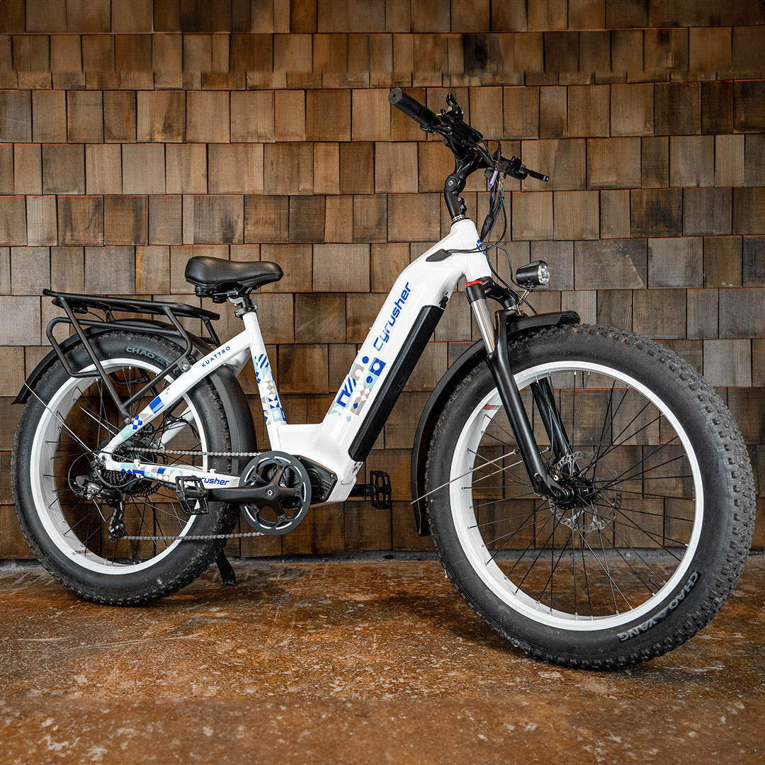Cyrusher Kuattro Step-Through Electric Bike (Ex-Display) - Collection ...
