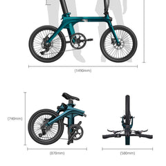 Buy the Fiido X Folding Electric Bike With Torque Sensor | Electroheads ...