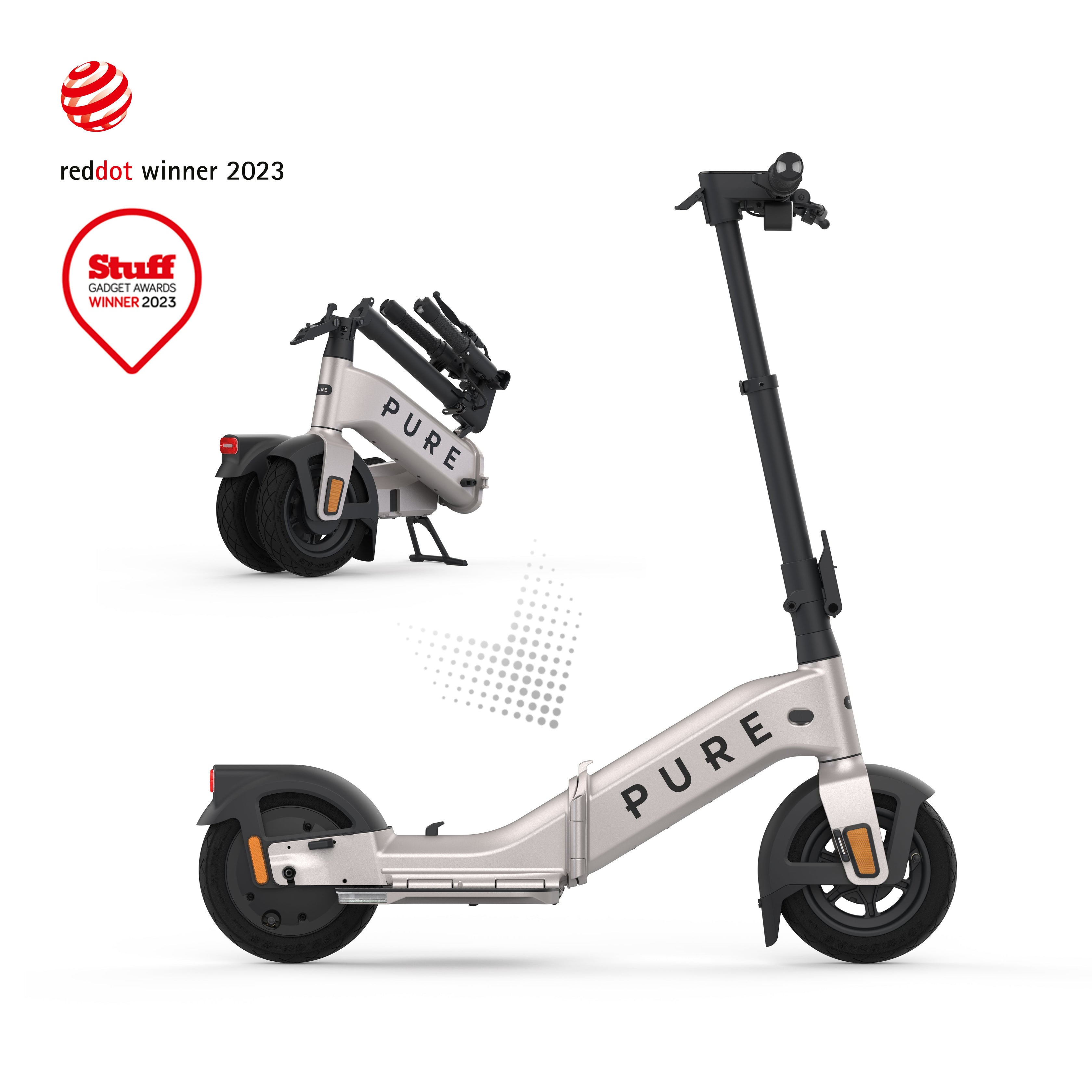Pure Electric Pure Advance Flex Electric Scooter – Electroheads Media Ltd
