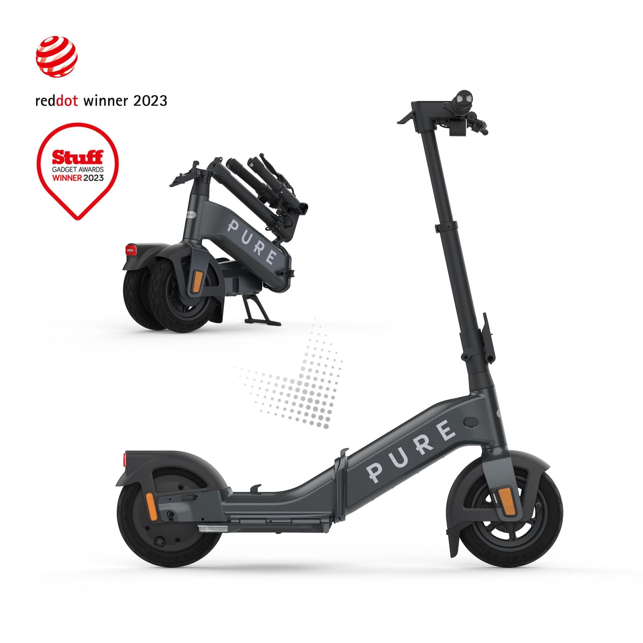 Pure Electric Pure Advance Flex Electric Scooter – Electroheads Media Ltd