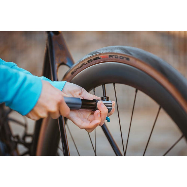 Buy the Schwalbe SOS Mini Pump | Electroheads.com – Electroheads Media Ltd
